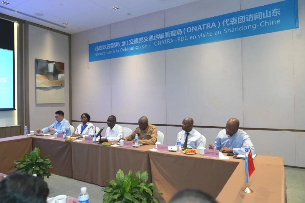 The inspection team from the Transportation Management Bureau (ONATRA ...