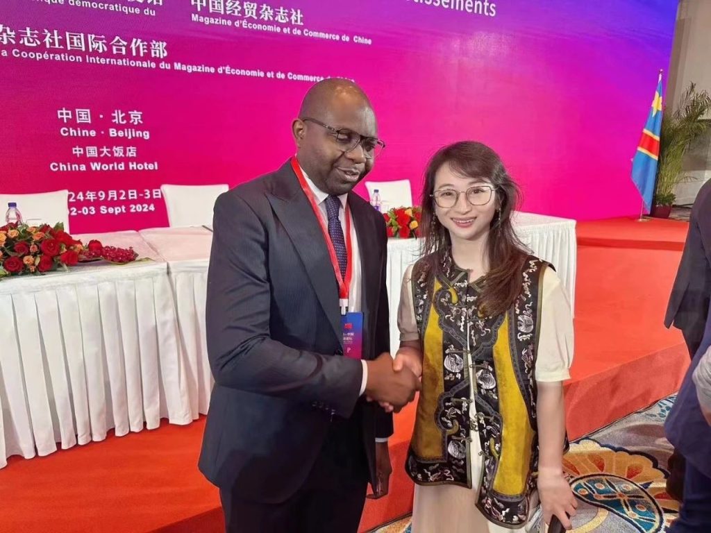 The Chairwoman of HRL was invited to attend the Congo (DRC) – China ...